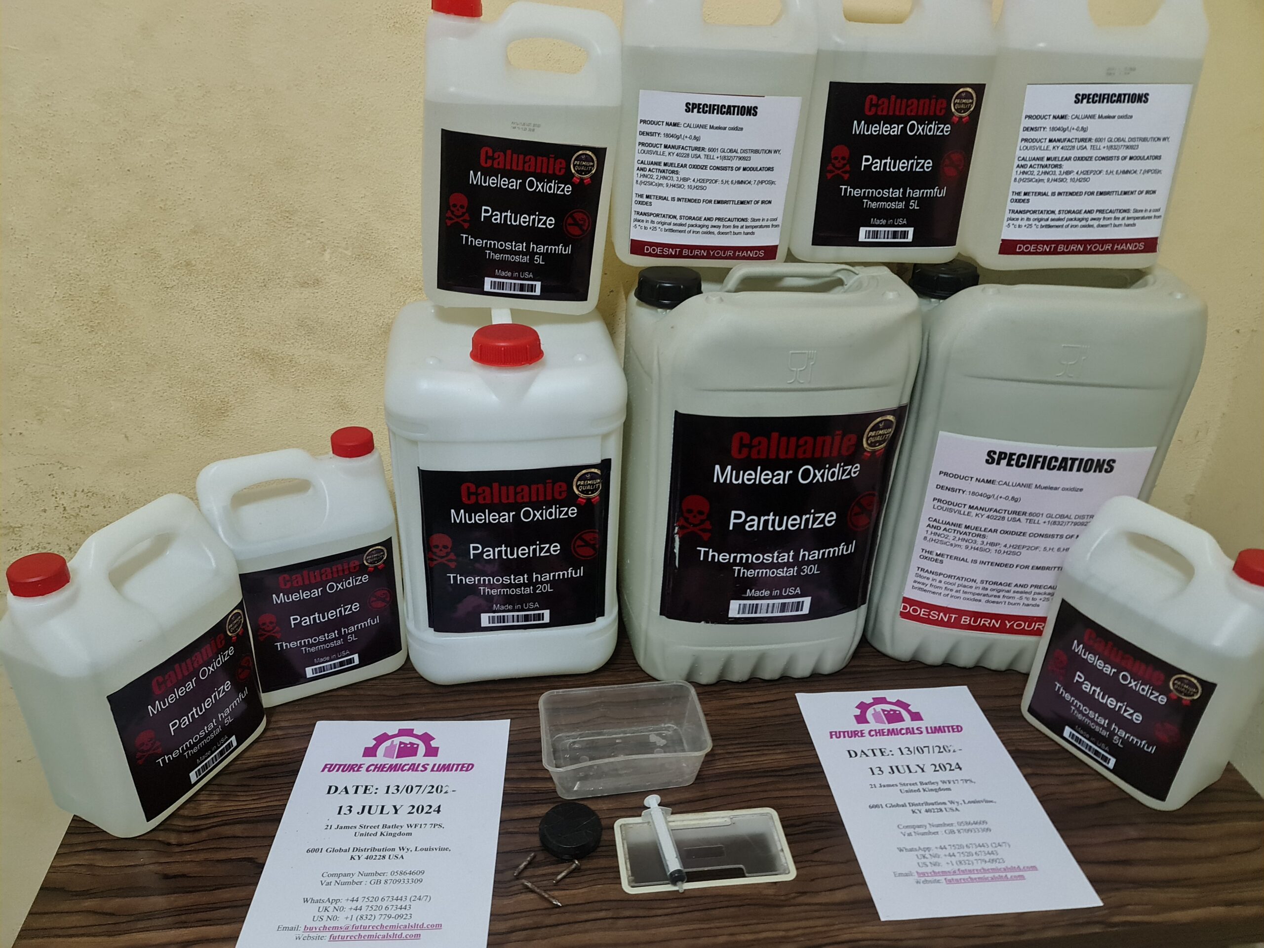 Future Chemicals Ltd: Your Global Leader in Caluanie Muelear Oxidize & Specialty Chemicals